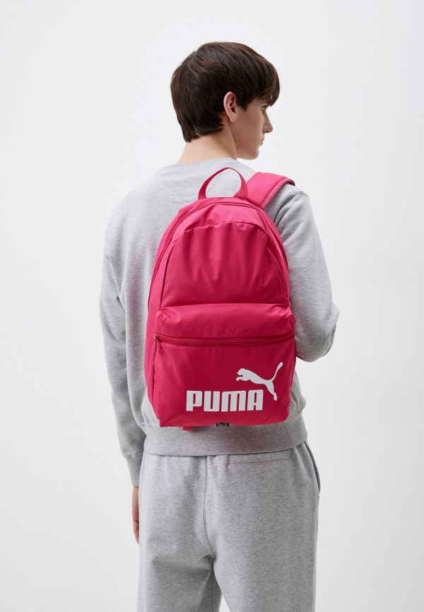 Рюкзак и пенал PUMA Phase Backpack Set, цвет: фуксия, RTLADI397201 ...