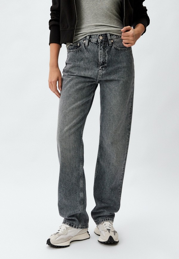 Calvin Klein Jeans HIGH RISE STRAIGHT MP002XW1472N Lamoda