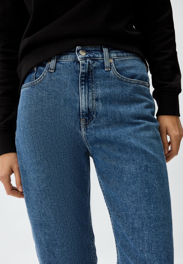 Джинсы Calvin Klein Jeans HR STRAIGHT, цвет: голубой, RTLADI427801 ...