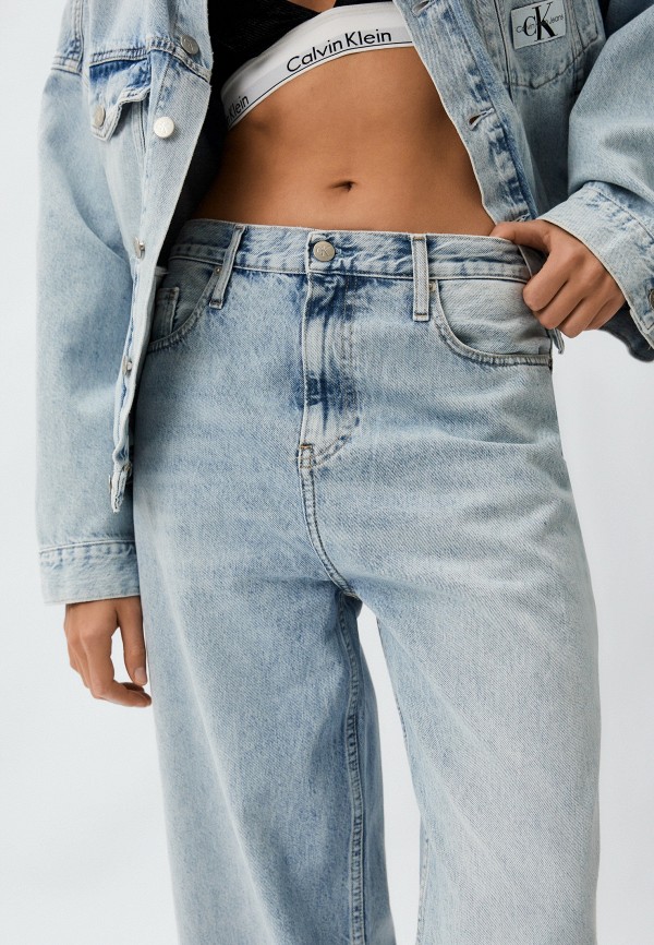 Джинсы Calvin Klein Jeans HR RELAXED, цвет: голубой, RTLADI431601 ...