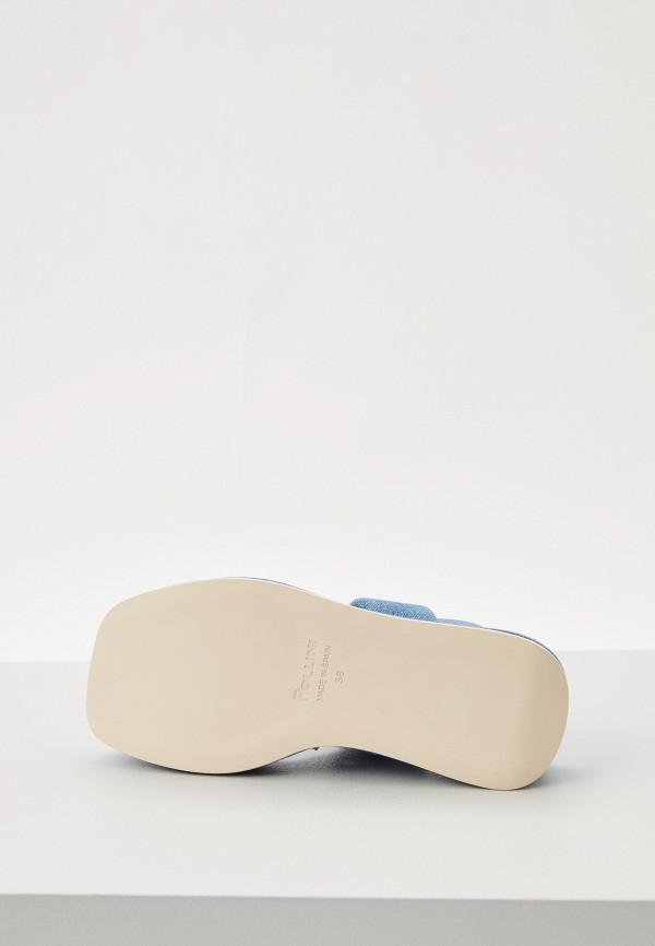 Босоножки Pollini из денима, цвет: голубой, RTLADI571201 — купить в ...