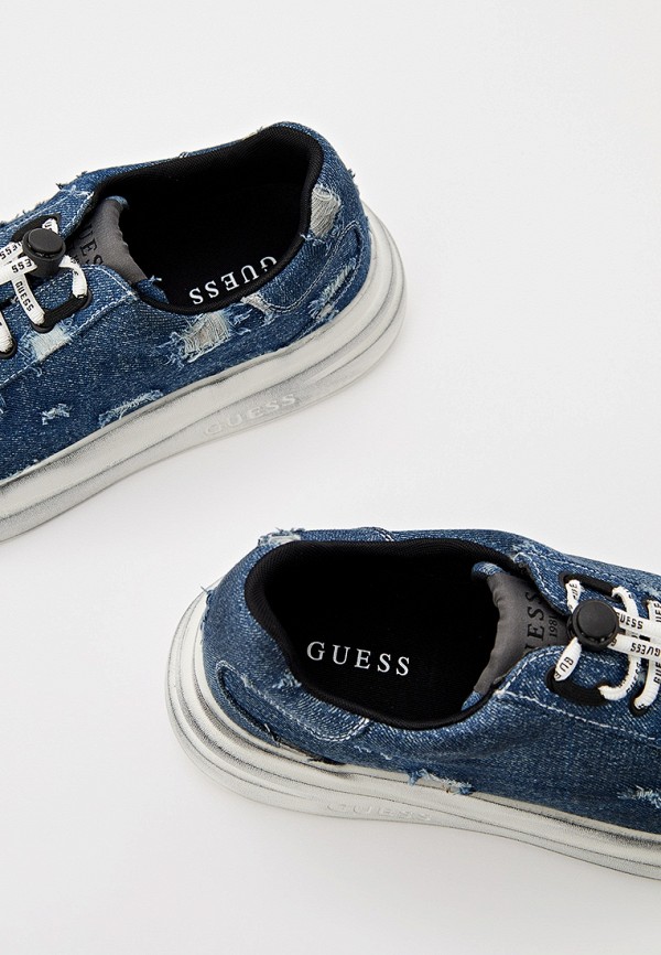Кеды Guess, цвет: синий, RTLADI580001 — купить в интернет-магазине Lamoda