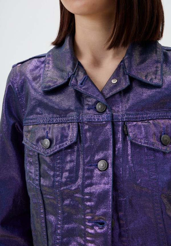 Куртка джинсовая Levi's®, цвет: фиолетовый, RTLADJ078701 — купить в ...