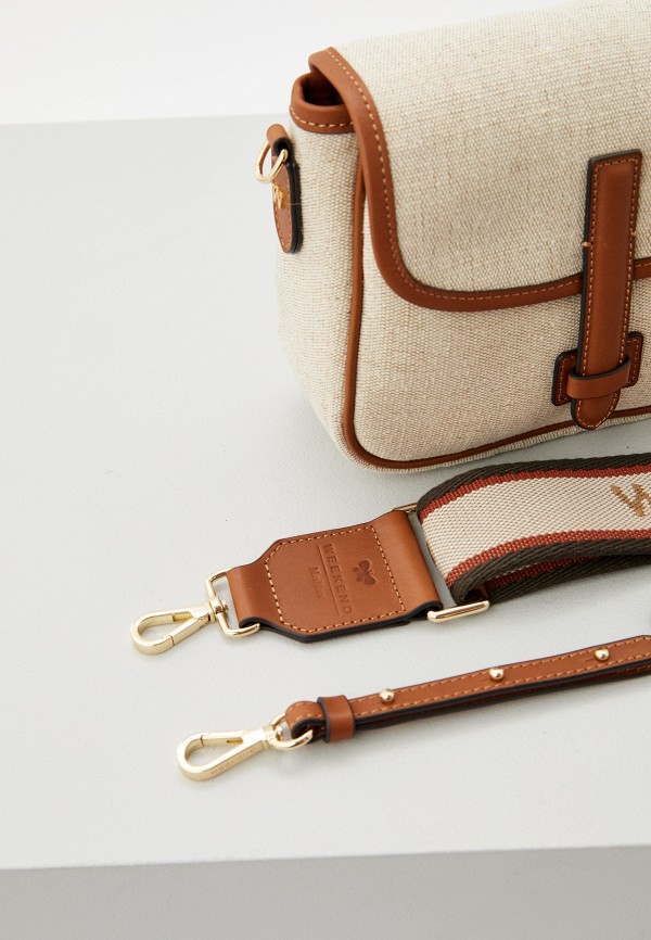 Сумка Weekend Max Mara GAP, цвет: бежевый, RTLADJ260701 — купить в ...