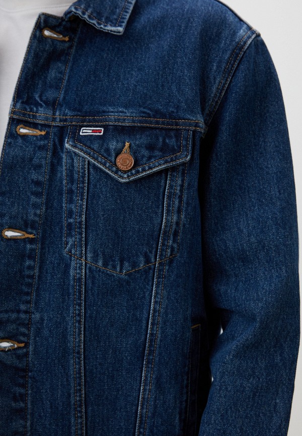 Куртка джинсовая Tommy Jeans, цвет: синий, RTLADP232601 — купить в ...