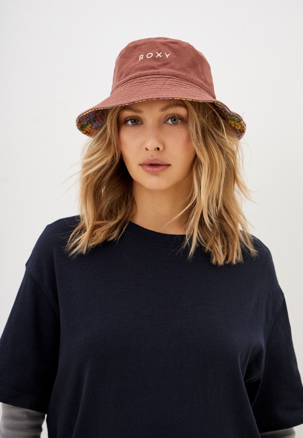 Панама Roxy JASMINE P HATS CQR7, цвет: коричневый, RTLADJ664401 ...