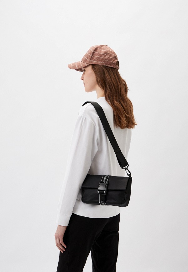 Сумка EA7 TRAIN LOGO TAPE W MINI BAG, цвет: черный, RTLADK124601 ...