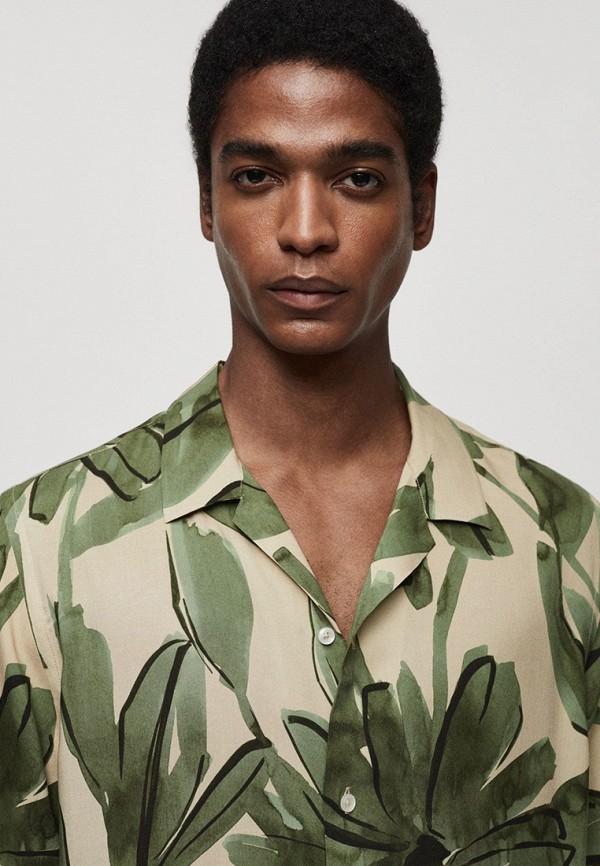 Рубашка Mango Man MAUIV, цвет: зеленый, RTLADK249401 — купить в ...