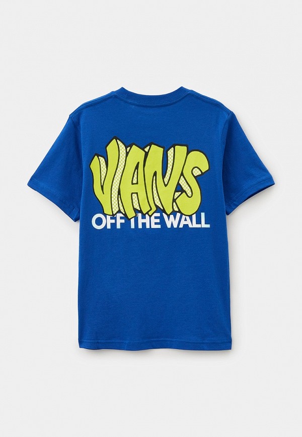 Футболка Vans B VANS TAG SS, цвет: синий, RTLADK370801 — купить в ...