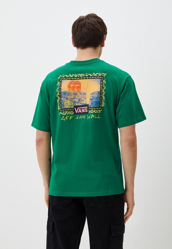 Футболка Vans LANDSCAPE SURF LOOSE SS, цвет: зеленый, RTLADK371101 ...