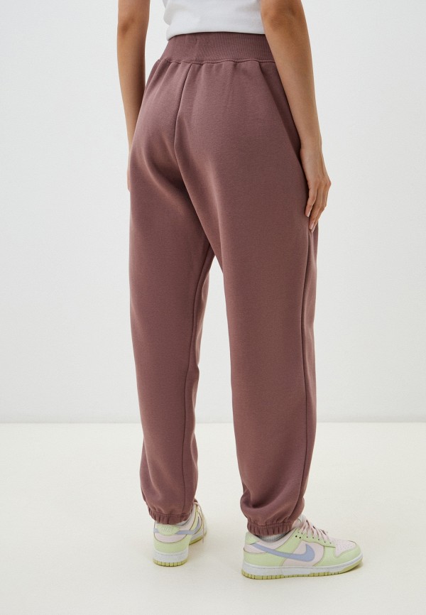 Брюки спортивные Nike W Nsw Phnx Flc Hr Os Pant цвет коричневый