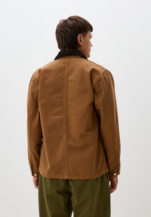 Куртка Carhartt WIP Michigan, цвет: коричневый, RTLADL581401 — купить в ...