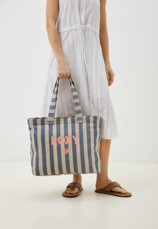 Сумка Roxy FAIRY BEACH TOTE BHG0, цвет: голубой, RTLADL657301 — купить ...