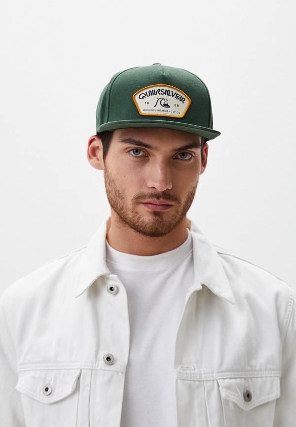 Бейсболка Quiksilver CLUB MASTER HDWR GRT0, цвет: зеленый, RTLADM277101 ...