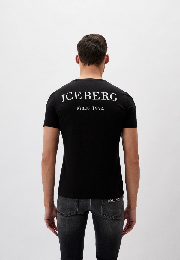 Футболка Iceberg, цвет: черный, RTLADM325001 — купить в интернет ...