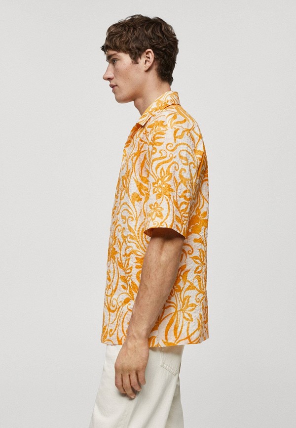 Рубашка Mango Man BENISA, цвет: желтый, RTLADM371101 — купить в ...