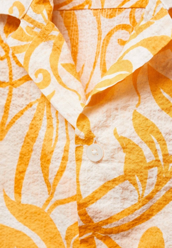 Рубашка Mango Man BENISA, цвет: желтый, RTLADM371101 — купить в ...