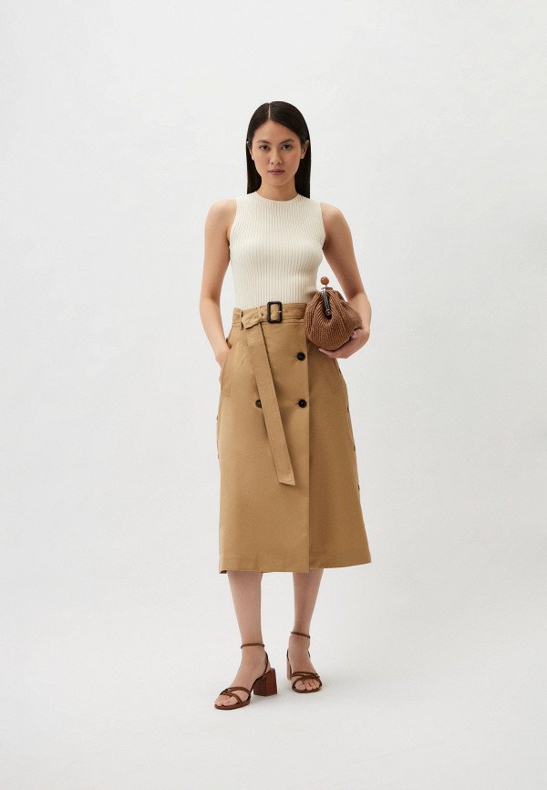 Топ Weekend Max Mara BRAIDA, цвет: бежевый, RTLADM485401 — купить в ...