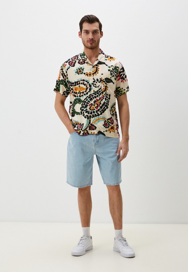 Рубашка Obey PAISLEY DOTS, цвет: бежевый, RTLADM783001 — купить в ...