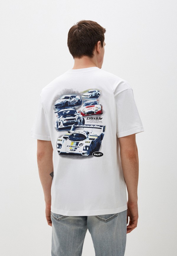 Футболка Huf HUF X GREDDY RACING TEAM, цвет: белый, RTLADM784501 ...