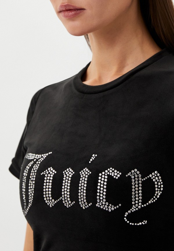 Футболка Juicy Couture, цвет: черный, RTLADN044801 — купить в интернет ...