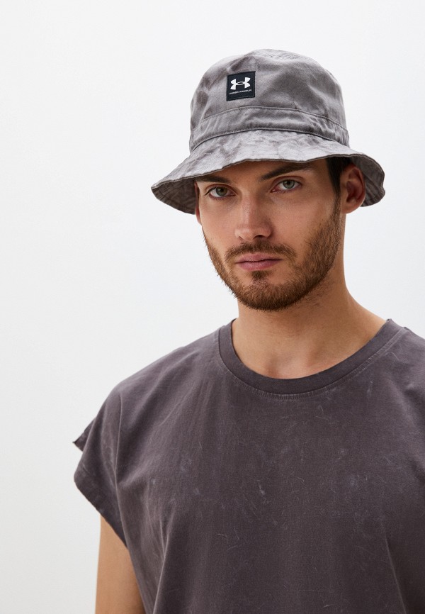Панама Under Armour MENS UA BRANDED BUCKET, цвет: серый, RTLADN240701 ...