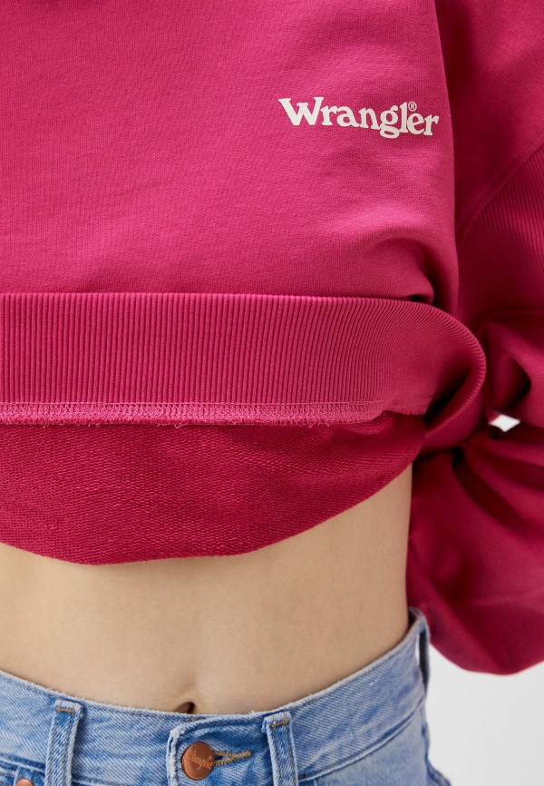 Свитшот Wrangler, цвет: фуксия, RTLADN351101 — купить в интернет ...