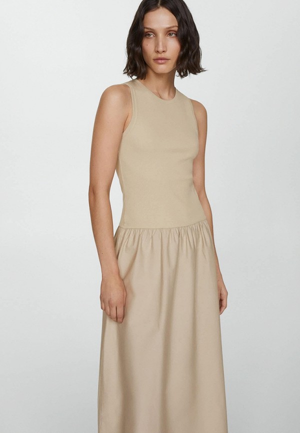 Платье Mango VALVI, цвет: бежевый, RTLADN420001 — купить в интернет ...