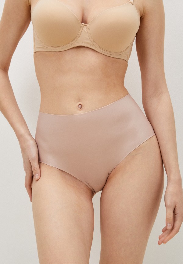 Трусы 2 шт. women'secret HIGH BRIEF, цвет: бежевый, RTLAEN565201 — купить в интернет-магазине Lamoda