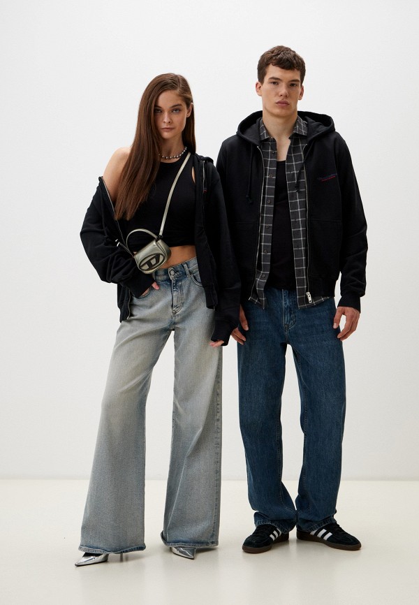 Толстовка Diesel, цвет: черный, RTLADN801801 — купить в интернет ...