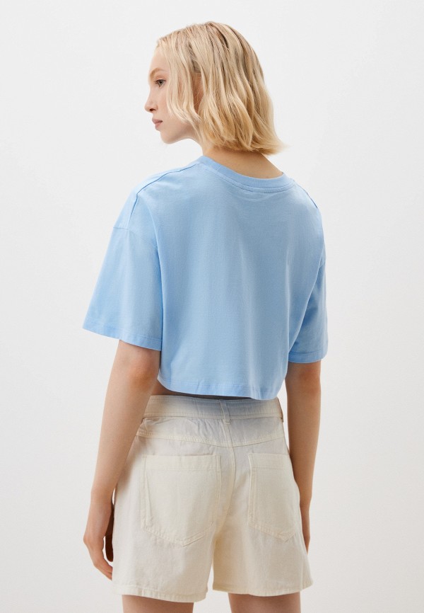 Футболка Roxy ESSENTIAL CROP, цвет: голубой, RTLADO009701 — купить в ...