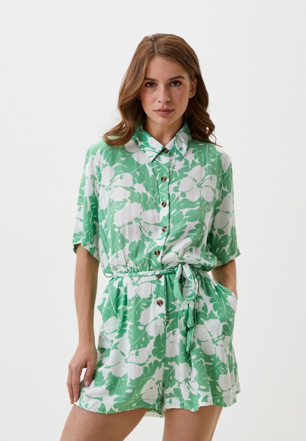 Комбинезон Roxy REAL YESTERDAY, цвет: зеленый, RTLADO374001 — купить в ...