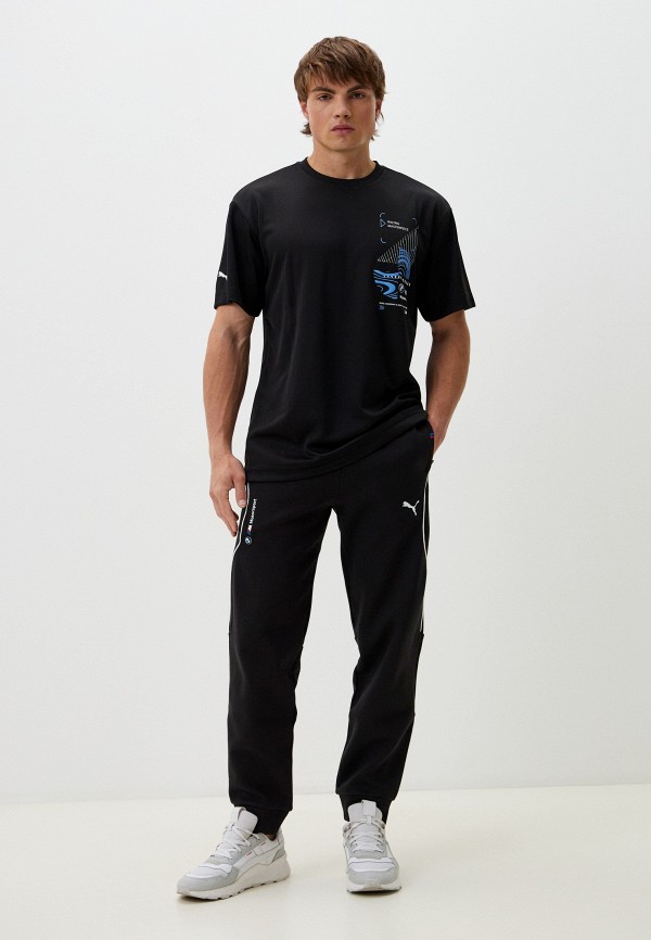 Брюки спортивные PUMA BMW MMS Sweat Pants, reg/cc, цвет: черный ...