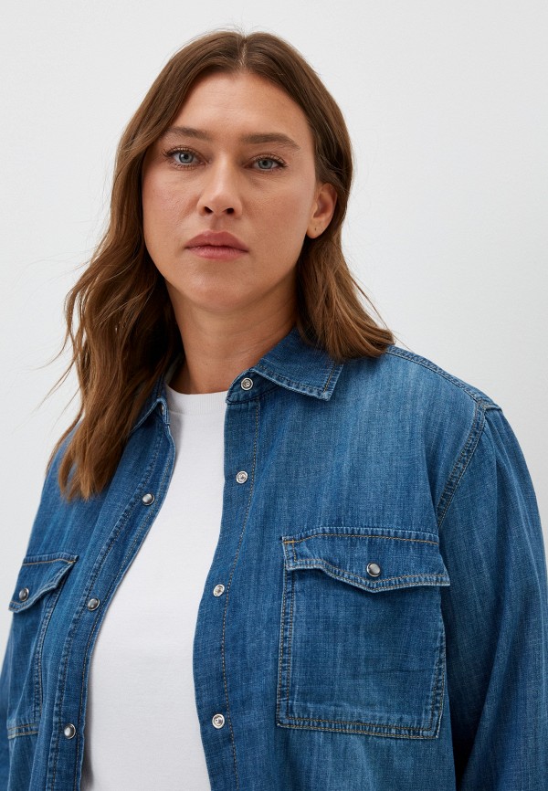 Рубашка Punt Roma, цвет: синий, RTLADO518301 — купить в интернет ...