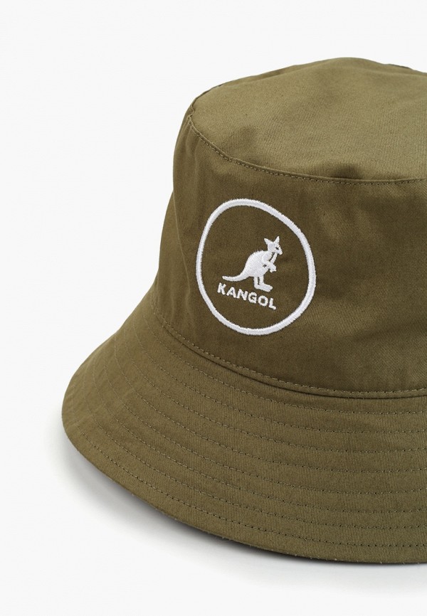 Панама Kangol, цвет: хаки, RTLADO733401 — купить в интернет-магазине Lamoda