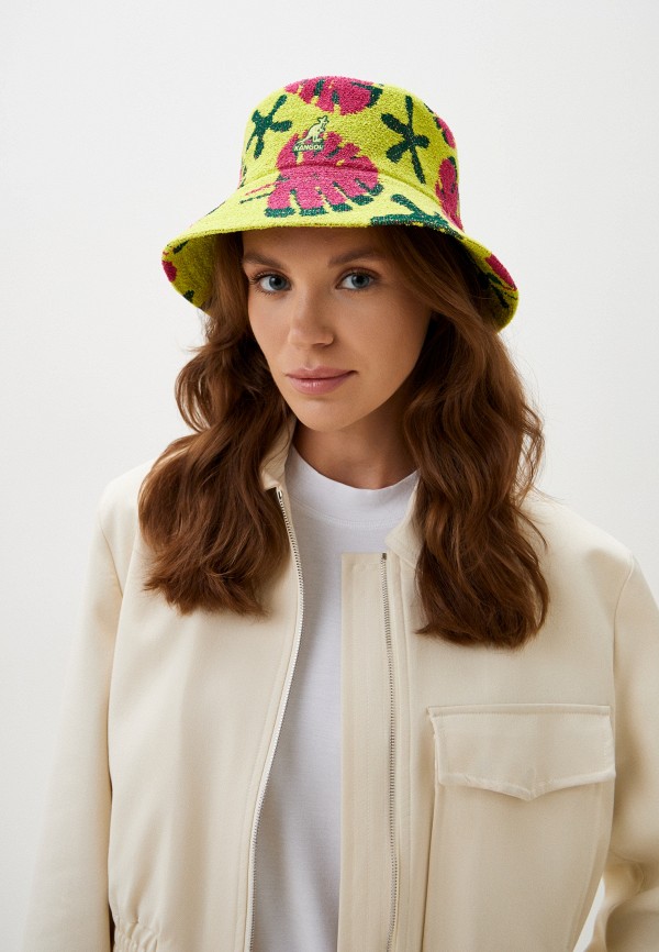 Панама Kangol, цвет: желтый, RTLADO734901 — купить в интернет-магазине ...