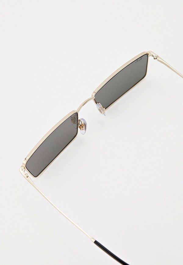 Очки солнцезащитные Ray-Ban® RB3741 92136V, цвет: золотой, RTLADQ535001 ...