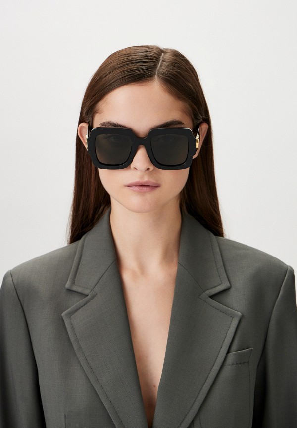 Очки солнцезащитные Gucci GG1547S 001, цвет: черный, RTLADR304901 ...