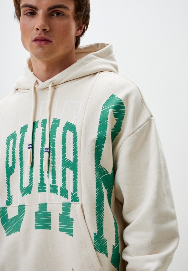 Худи PUMA Getting Crafty Gender Neutral Hoodie, цвет: бежевый ...