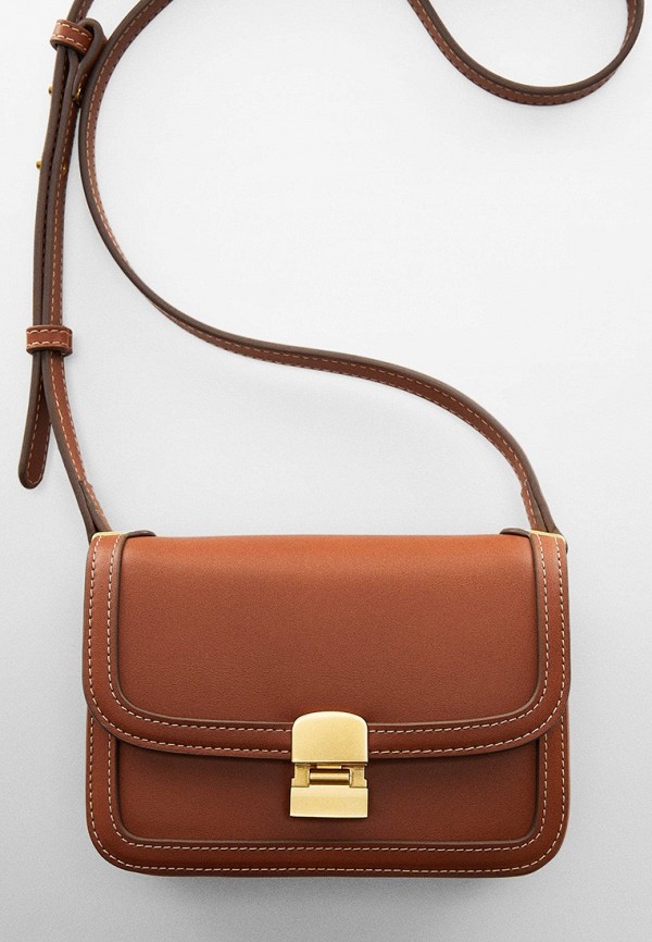 Сумка Mango MONACO, цвет: коричневый, RTLADR354901 — купить в интернет ...