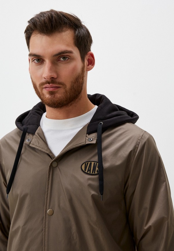 Куртка утепленная Vans Riley II Coach Jacket, цвет: коричневый ...