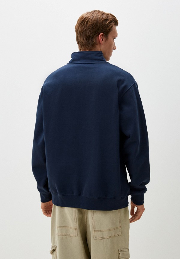 Олимпийка Vans Scripted Loose Fleece QZIP, цвет: синий, RTLADT336801 ...