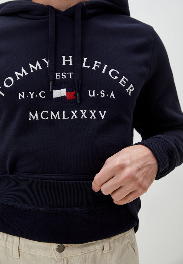 Худи Tommy Hilfiger, цвет: синий, RTLADU081601 — купить в интернет ...