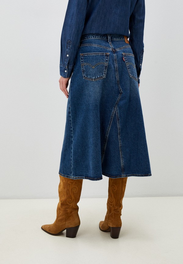 Юбка джинсовая Levi's®, цвет: синий, RTLADV603401 — купить в интернет ...