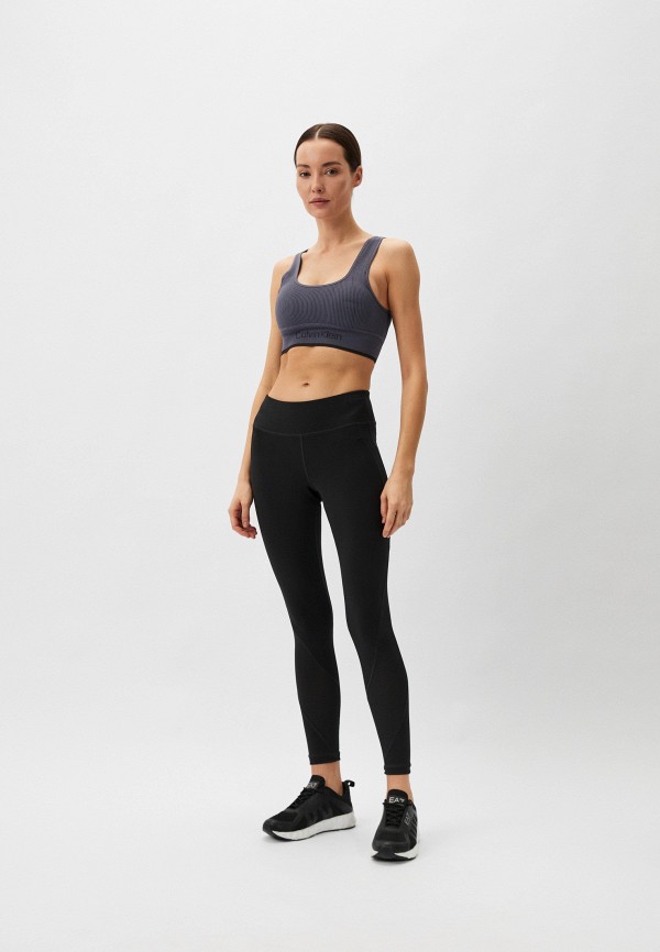 Calvin Klein Performance CK SPORT RIBBED WO SPORTS BRA MEDIUM SUPPORT RTLADV941801 Lamoda
