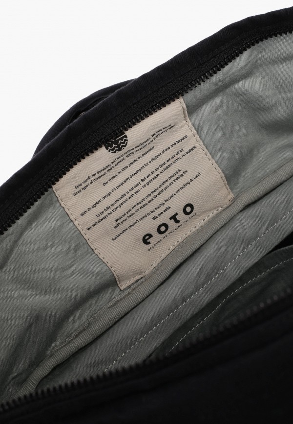 Рюкзак Eoto, цвет: черный, RTLADX668101 — купить в интернет-магазине Lamoda
