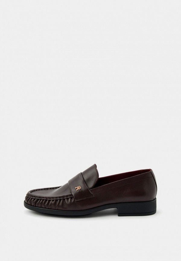 Лоферы Tommy Hilfiger, цвет: бордовый, RTLADZ018301 — купить в интернет ...