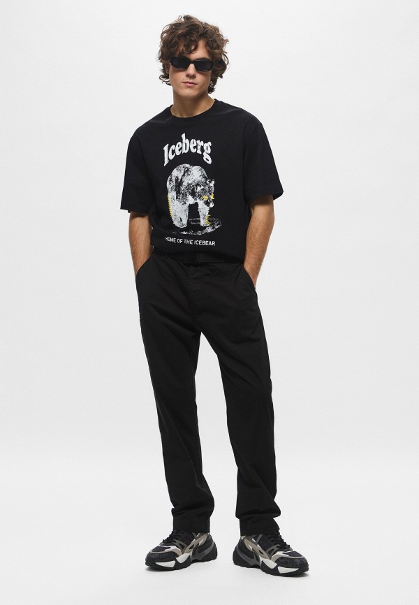 Футболка Iceberg, цвет: черный, RTLAEA082501 — купить в интернет ...
