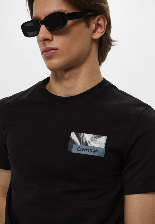 Футболка Calvin Klein, цвет: черный, RTLAEA262101 — купить в интернет ...