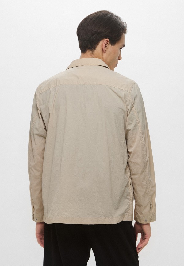 Куртка-рубашка H&M, цвет: бежевый, RTLAEB306301 — купить в интернет ...